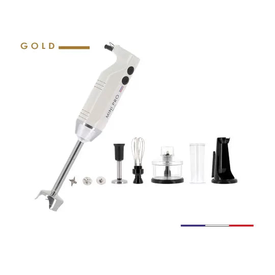 Coffret Gold Mixeur plongeant mini-pro Blanc - DYNAMIC – Le Comptoir de ...