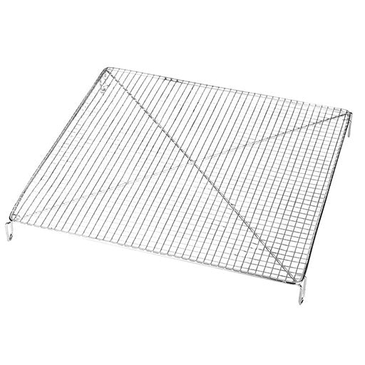 Volette tissée carrée - inox - 26 x 26 x 3 cm - GOBEL – Le Comptoir de ...